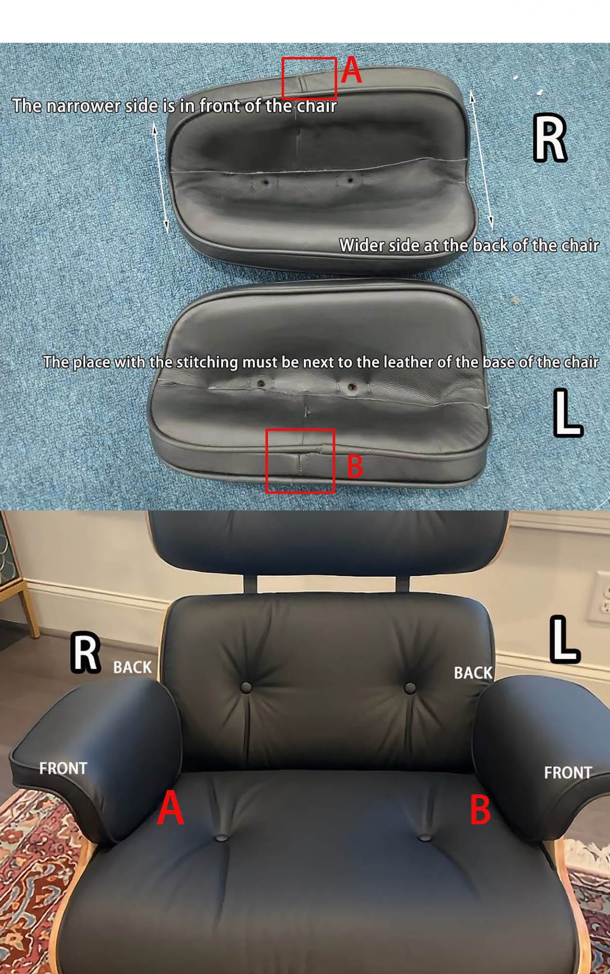 Eames chair assembly FAQ collection - CurverK