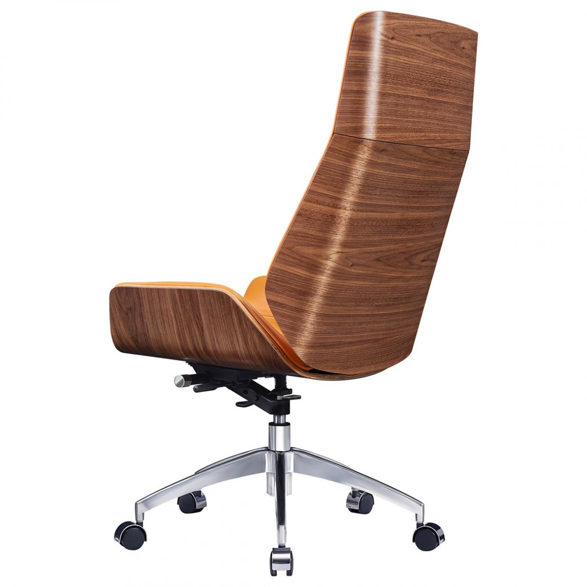 Executive Office Chair Walnut Plywood CKHJ310C - CurverK